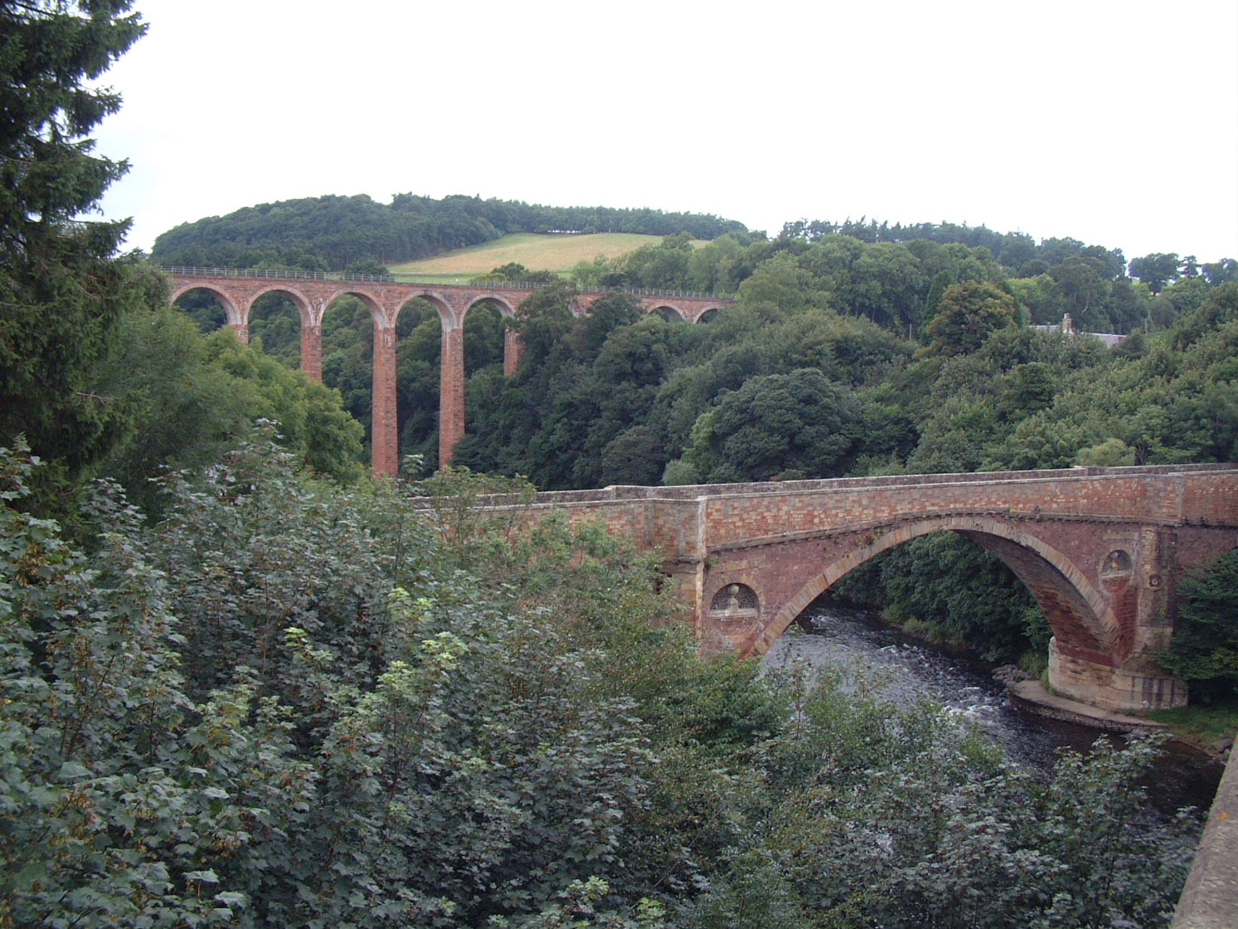 Leader Viaduct and Old Road Bridge - Books from Scotland