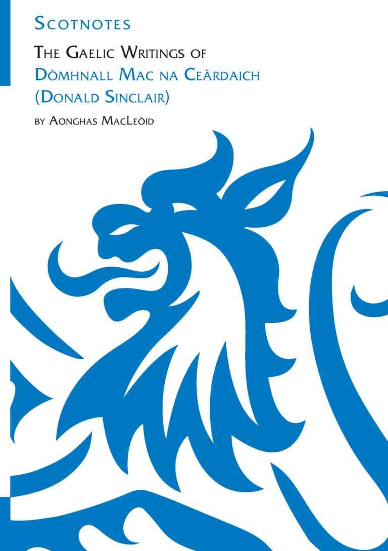 The Gaelic Writings of Donald Sinclair - Books from Scotland